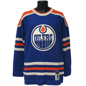 TheSportsDen.ca: Edmonton Oilers 1983-84 Classic Heritage Knit Sweater ...