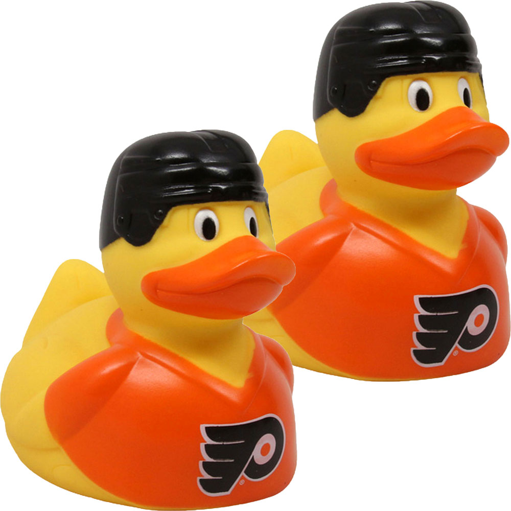 TheSportsDen.ca: Philadelphia Flyers 2-Pack Rubber Duck by JF Sports