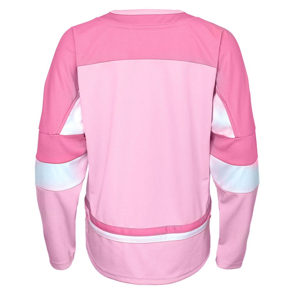 TheSportsDen.ca: Edmonton Oilers Youth Girls Pink Fashion Jersey by ...