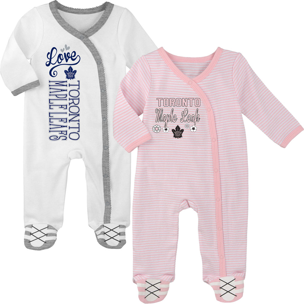 TheSportsDen.ca: Toronto Maple Leafs Newborn Girls 2nd Period 2-Piece ...